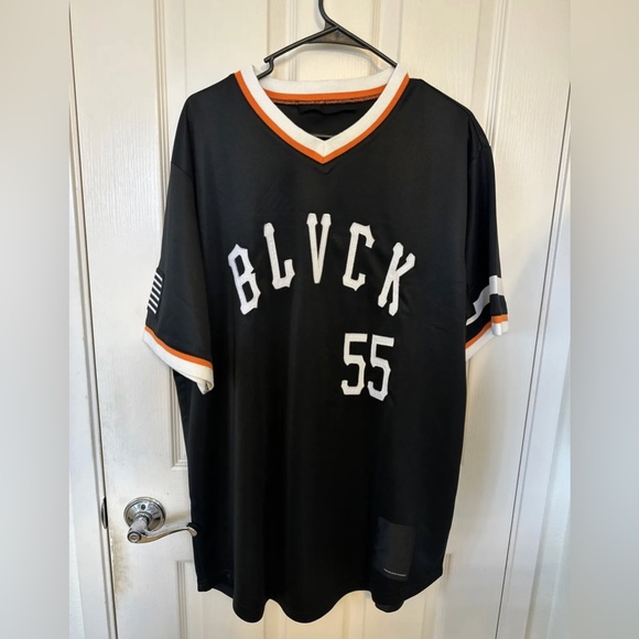 blvck | Shirts | Rare Black Scale 55 Jersey Ss Pullover Shirt Lxl Paris ...